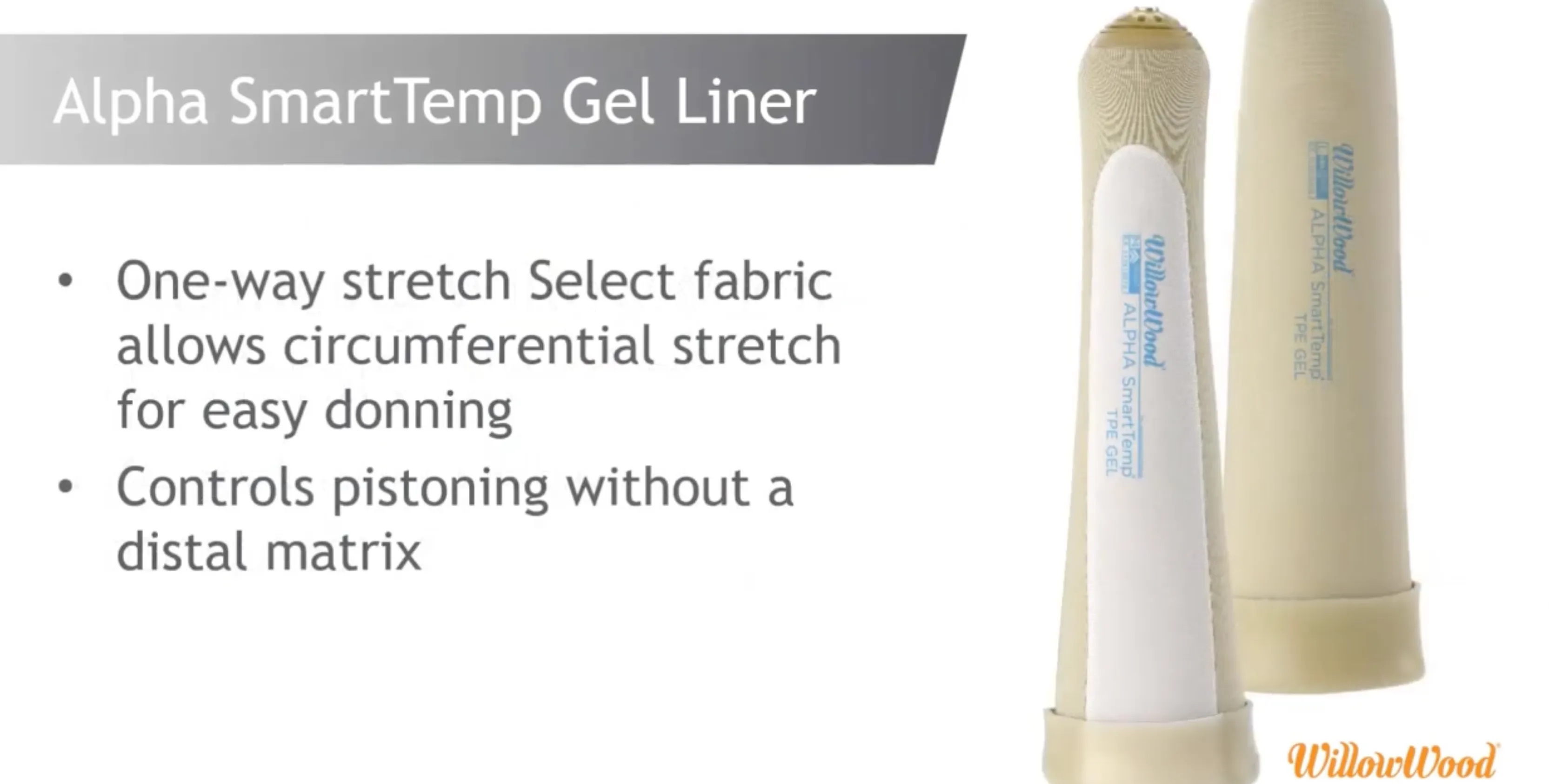 Alpha® SmartTemp Gel | WillowWood